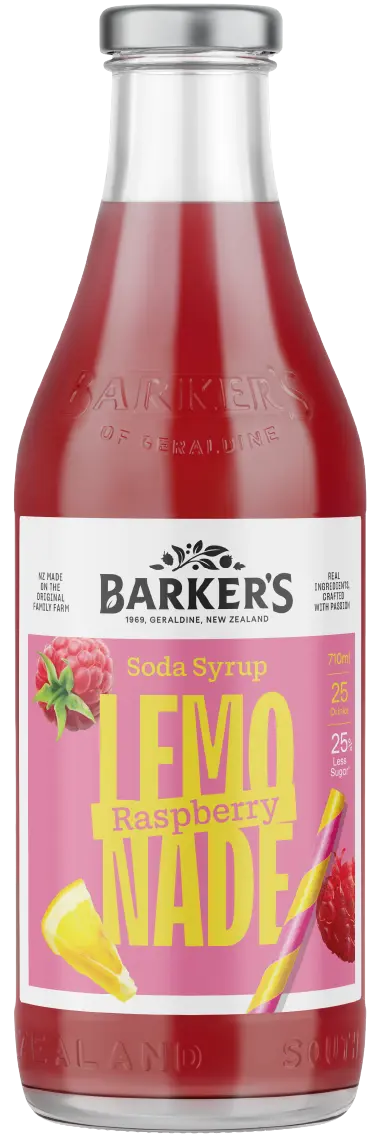 Raspberry Lemonade Soda Syrup – Barkers Australia